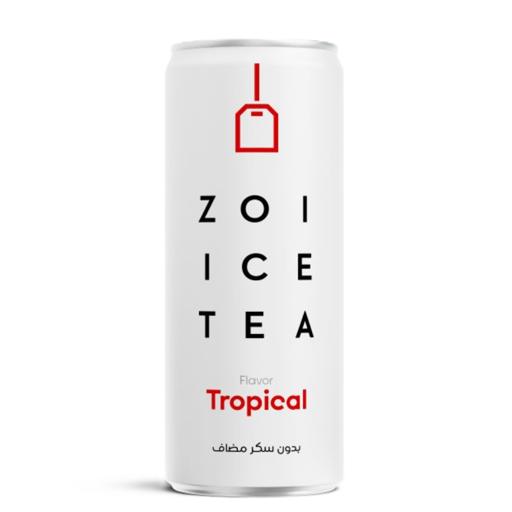 Zoi Ice Tea, Tropical, No Added Sugar, Refreshing Taste | Alwazn ...